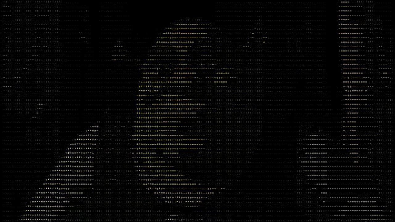 All Stars - Shrek, but it's ASCII - YouTube