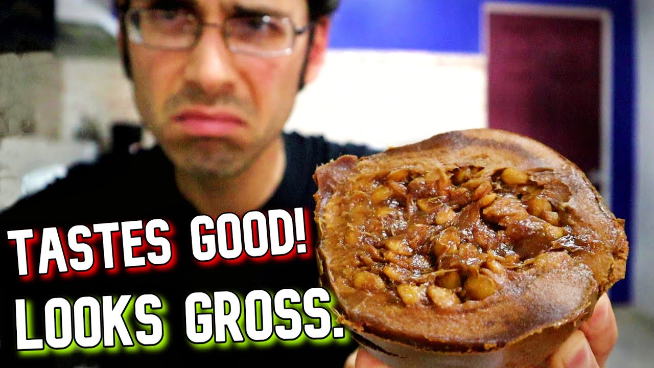 BOROJO - This Fruit Looks like POOP but Tastes like PIE - Weird Fruit ...