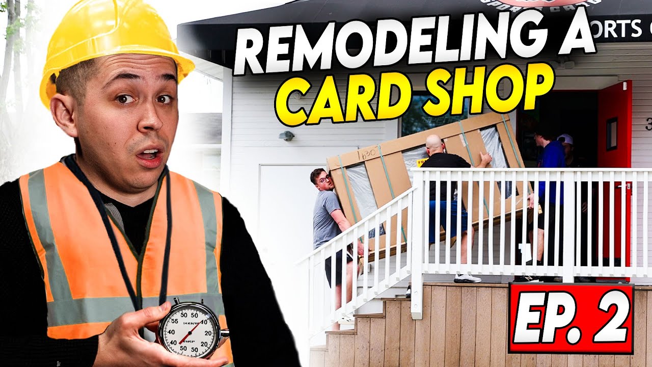 Building the Ultimate Card Shop in 72 Hours! 🏠 - YouTube