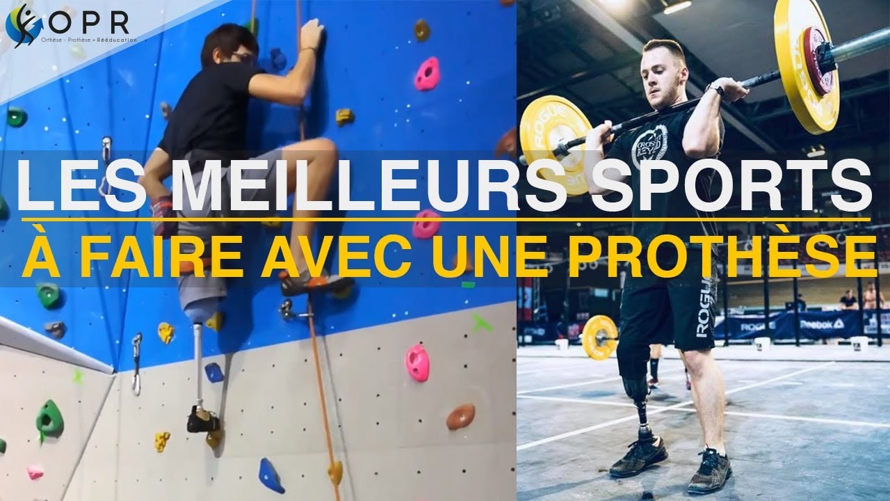 Les meilleurs sports avec une prothèse ! - YouTube