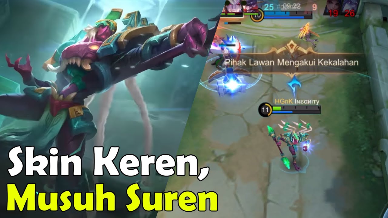 Skin Keren, Musuh Suren || Review Skin Zhask Starlight mobile legends ...