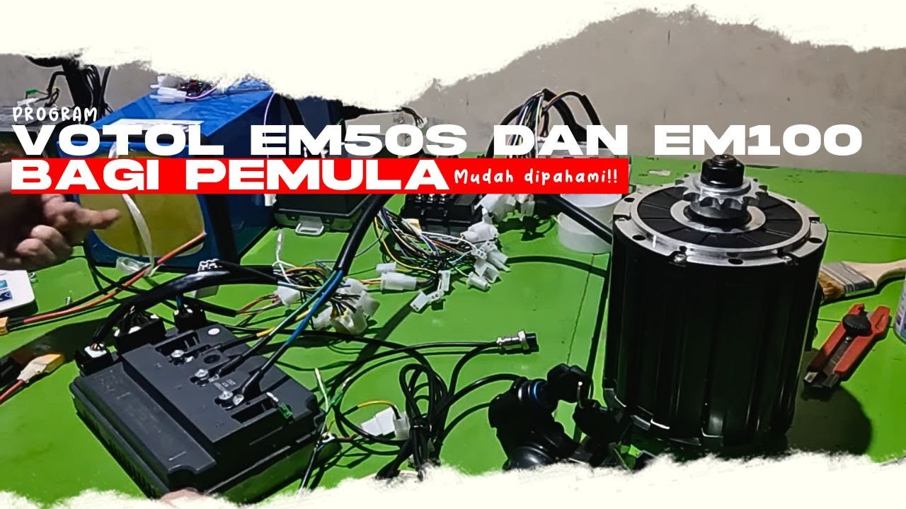 Petunjuk Program Votol Em50s Em100 bagi pemula. - YouTube