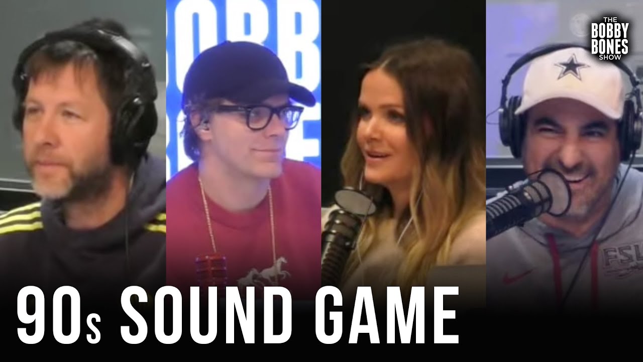 Bobby Bones Show Competes in 90s Sound Game - YouTube
