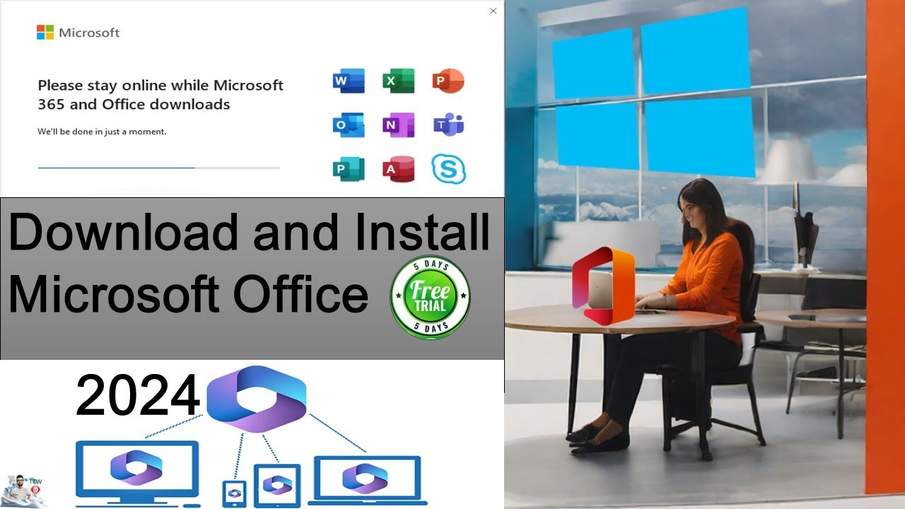 How to Download and Install Microsoft Office 2021 | 365 Free : Step by Step Guide - YouTube