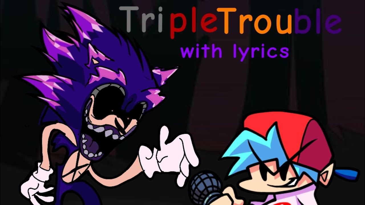 Triple trouble with lyrics - YouTube