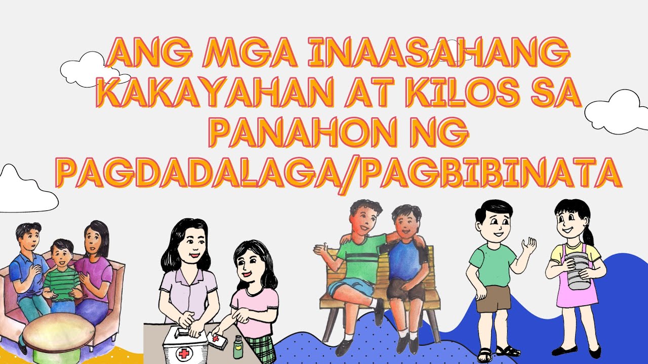 EsP 7 Quarter 1 Week 2 Mga Inaasahang Kakayahan at Kilos - YouTube