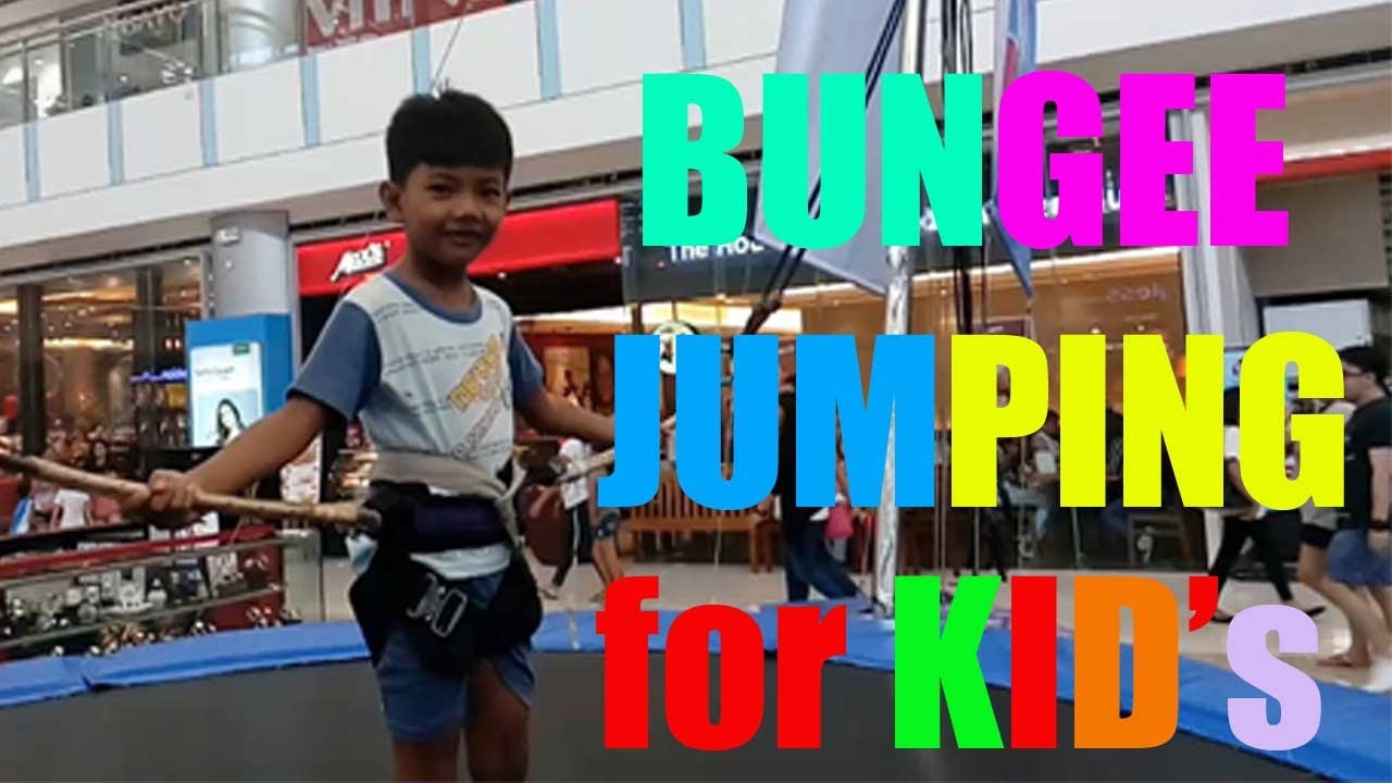 BUNGEE JUMPING FOR KIDS - YouTube