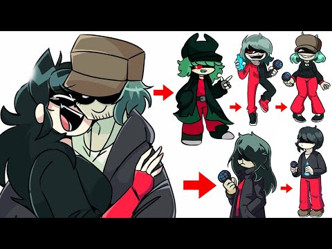 Árbol Genealógico de Garcello y Annie (Friday Night Funkin) - YouTube