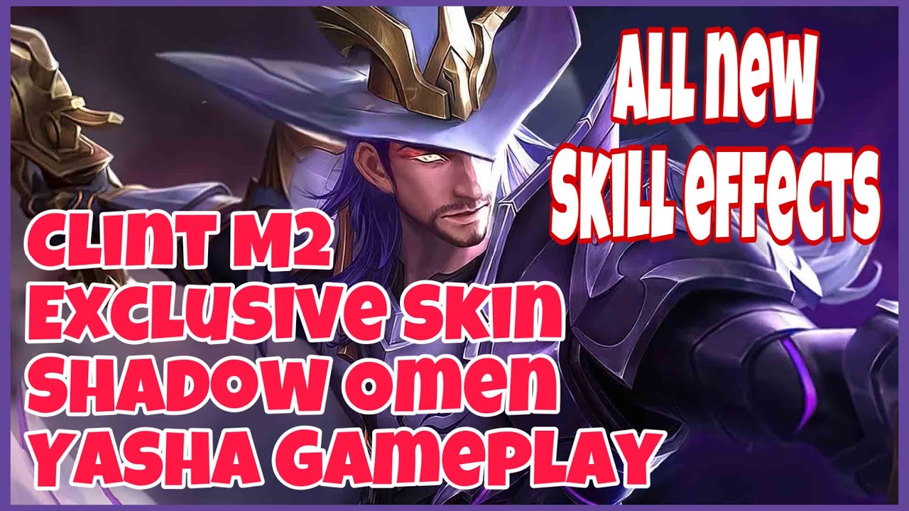 CLINT M2 EXCLUSIVE SKIN - SHADOW OMEN - 5MAN HIGH RANK GAMEPLAY ...
