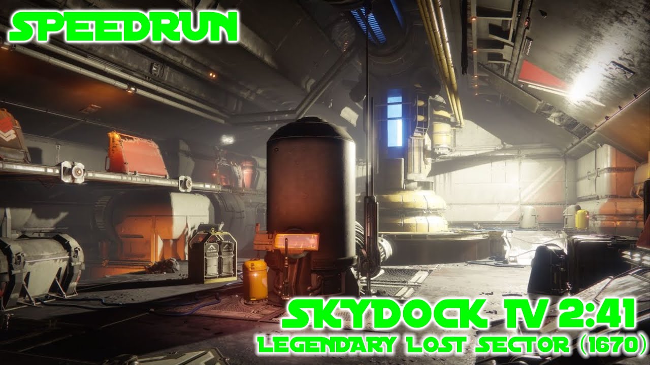 Destiny 2 | Easy Solo "Skydock IV" Legendary Lost Sector! - YouTube