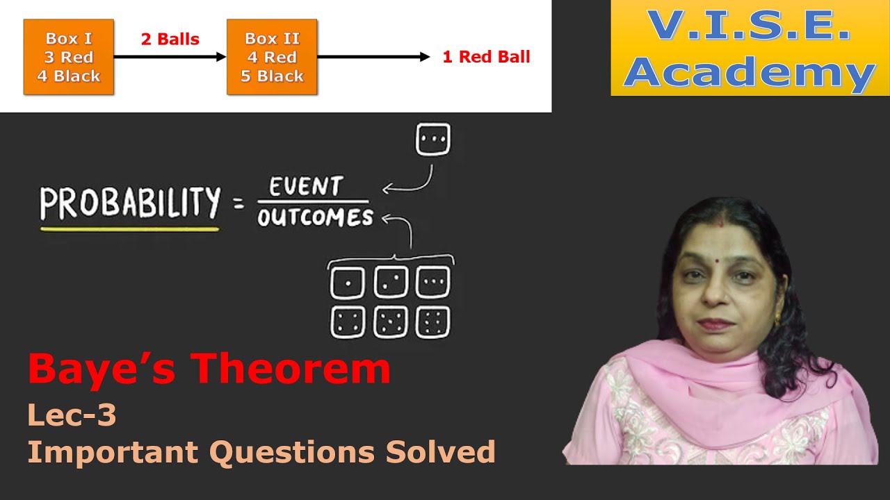 Bayes Theorem: Tricky Questions| Ball Shifting Example| Probability| Class 12 Maths| Deepa ...