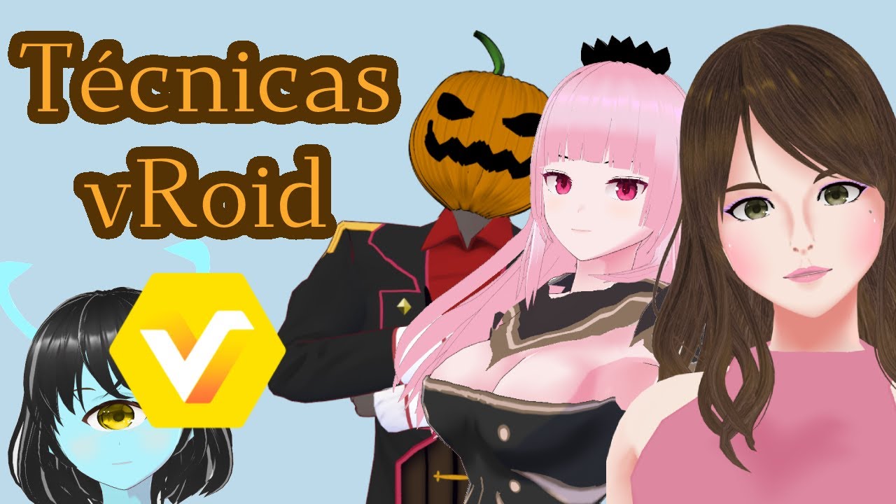 Técnicas para hacer modelos en vRoid - YouTube