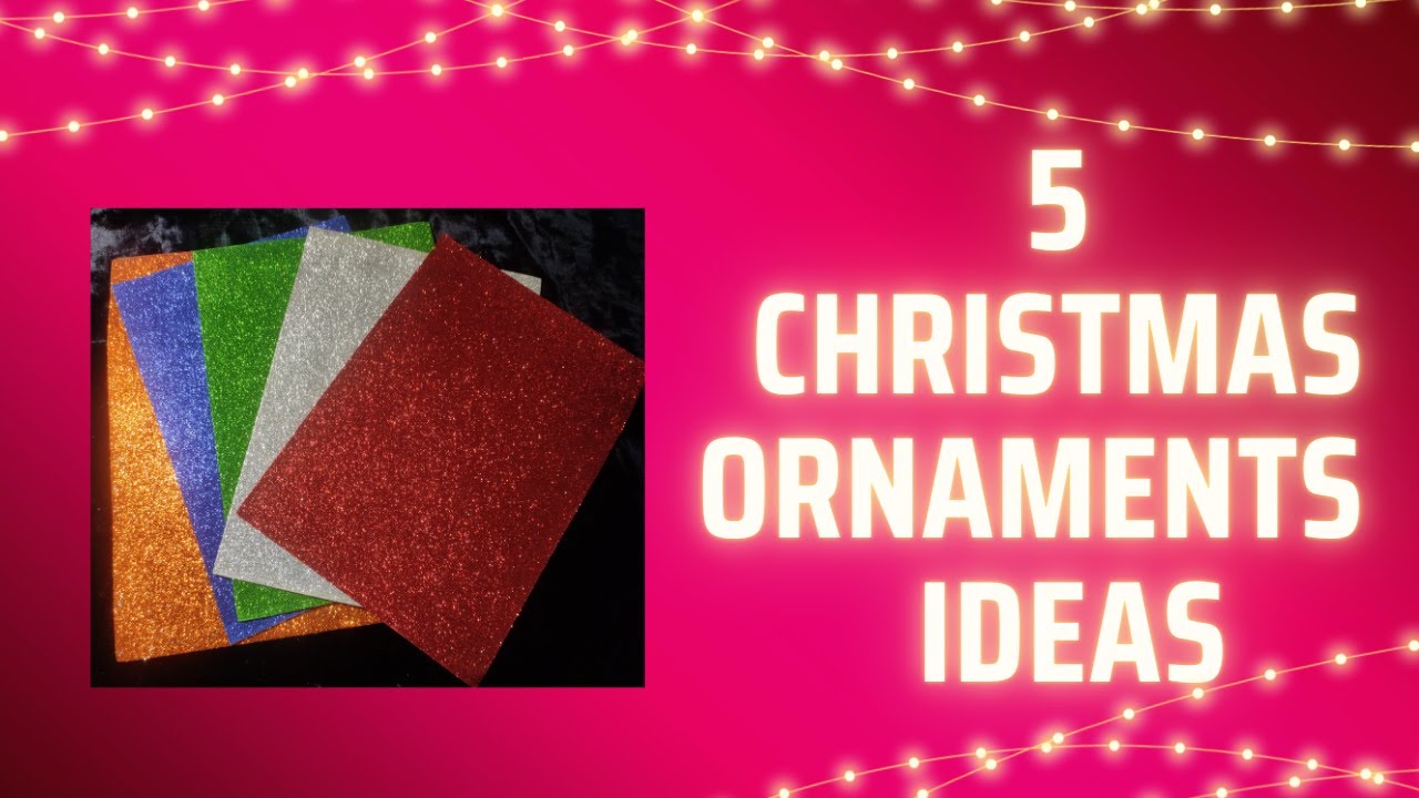 Christmas Ornaments | DIY Christmas Ornaments Ideas | Handy Mandy Craft ...