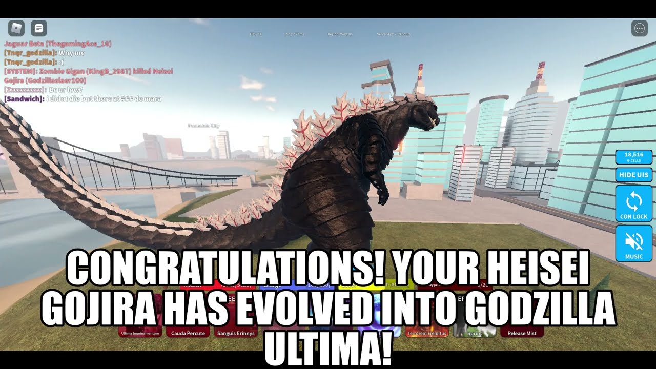 Evolution of Godzilla in KU (like pokemon) - YouTube