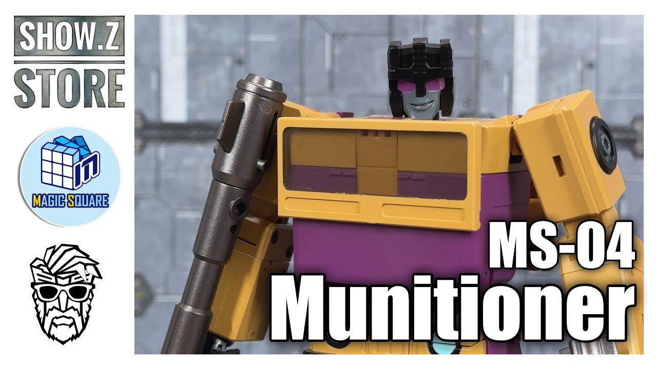 Magic Square MS-04 Munitioner Transformers Masterpiece Swindle - YouTube