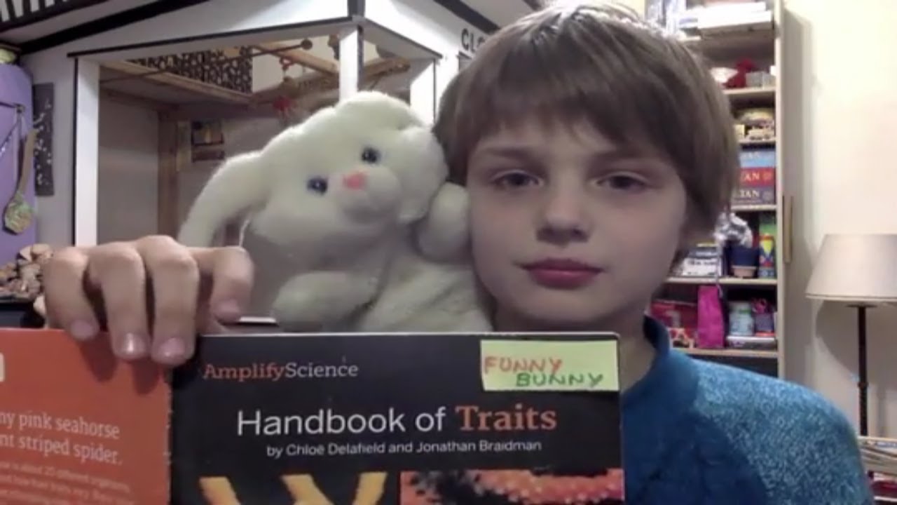 Elementary Science Book of Traits - The Funny Bunny Show - YouTube
