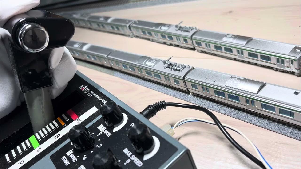 KATO EC-1ワンハンドルコントローラー(使用形式マイクロエースE721系0番代+1000番代(Nゲージ) - YouTube