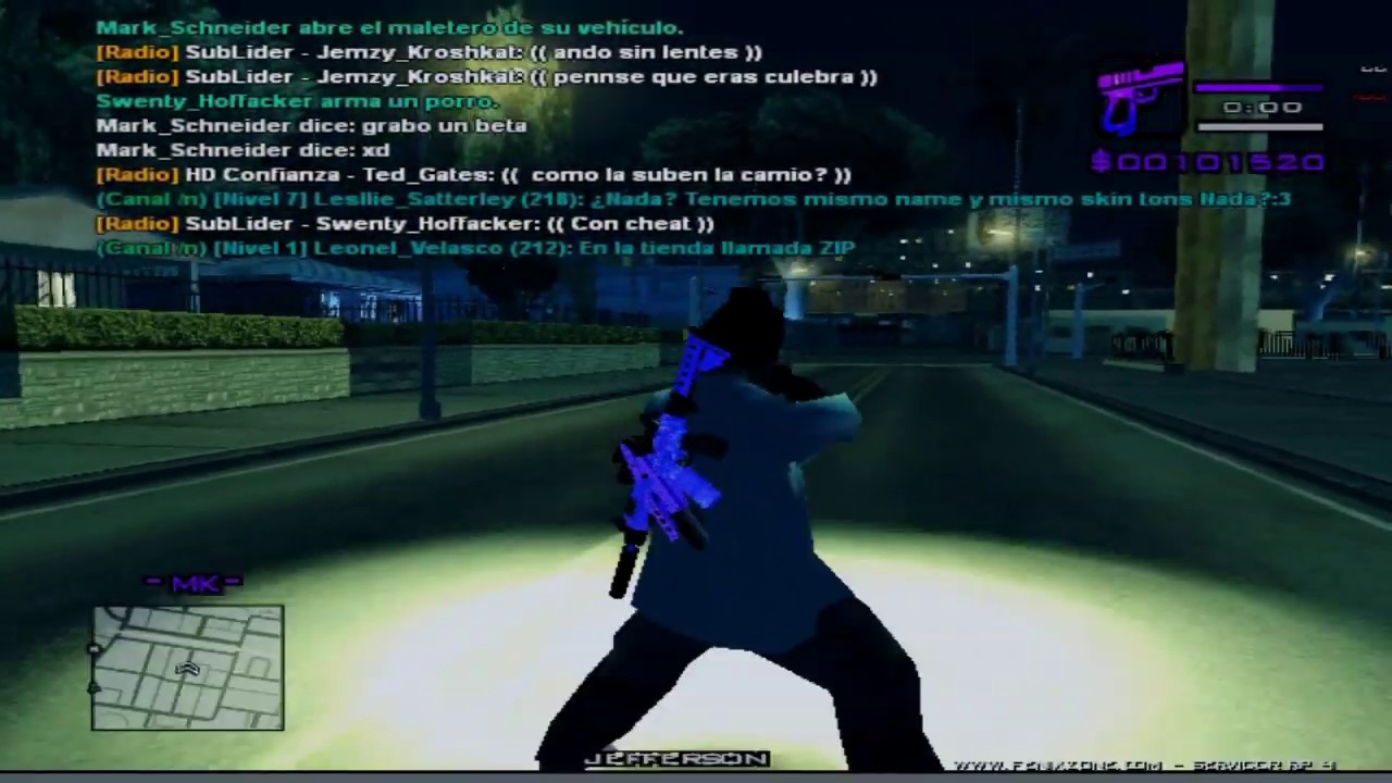 GTA SA - PACK DE ARMAS MORADAS 2017-2019 - YouTube