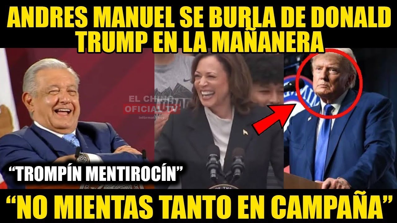 AMLO SE RÍE DE DONAL TRUMP POR TANTAS MENTIR4S QUE DICE # ...