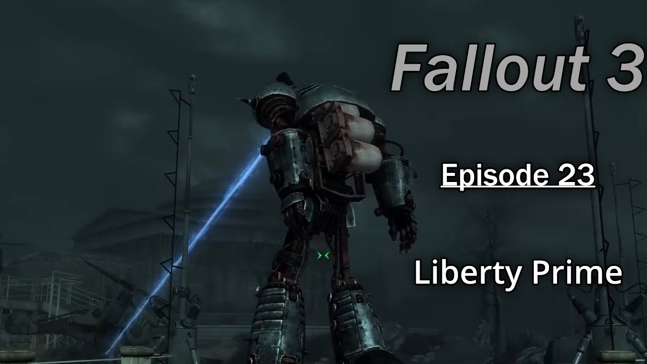 [END] Liberty Prime Leading The Way To Project Purity | Fallout 3 ...