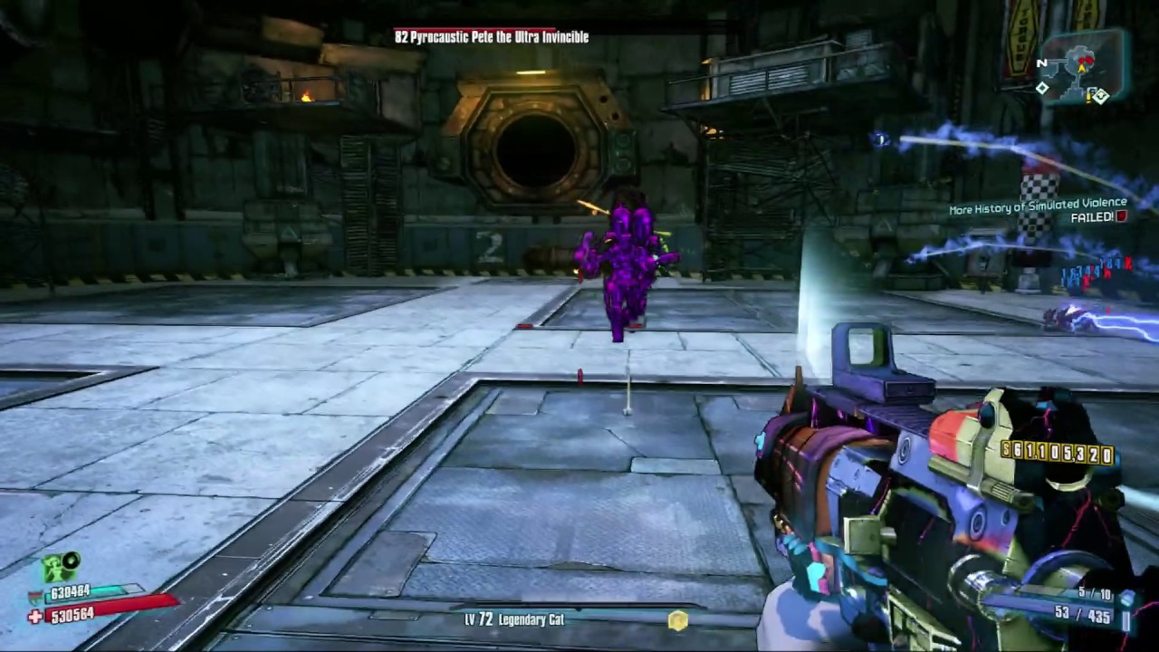 Borderlands 2 | Phaselocking Pyro Pete The Invincible - YouTube