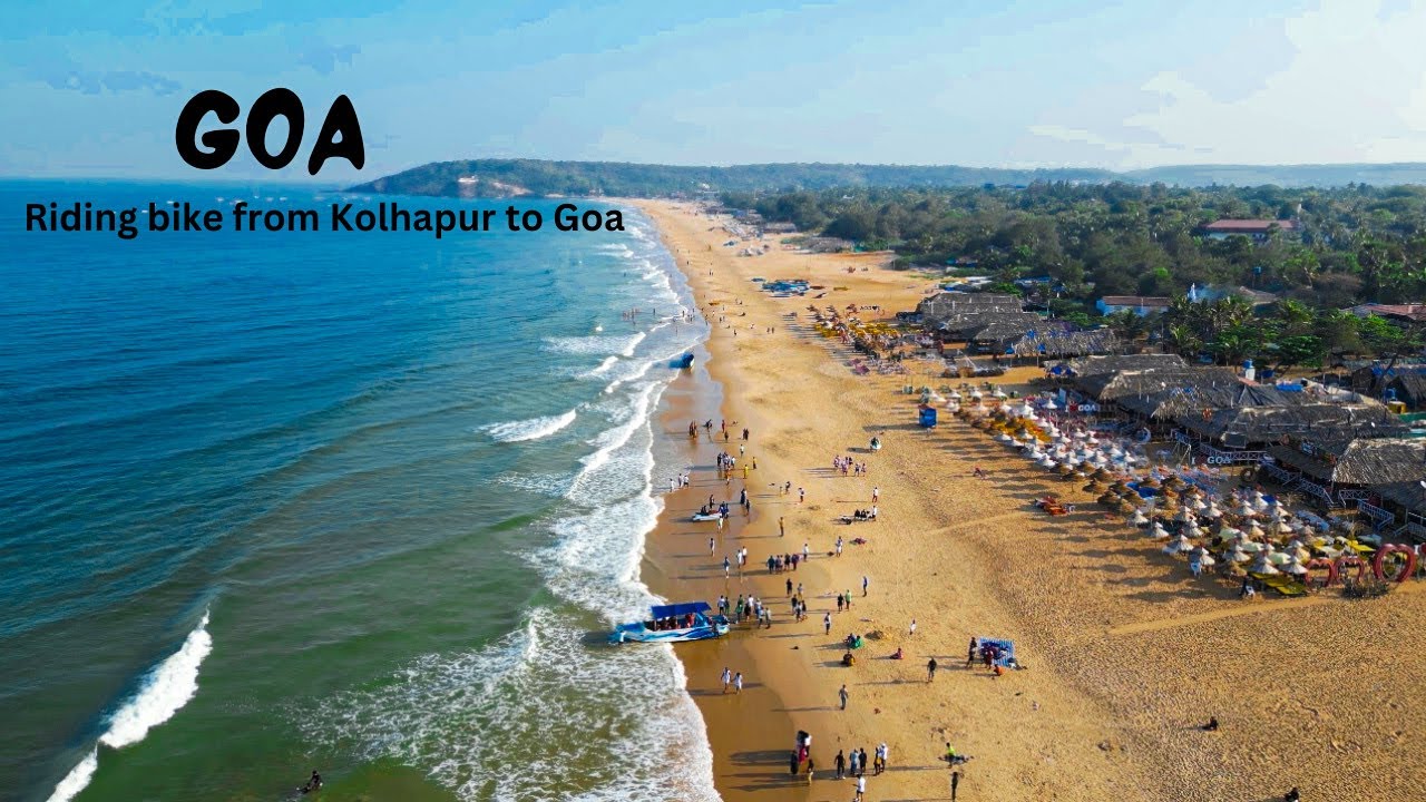 Riding bike from Kolhapur to Goa | One day at Goa | - YouTube