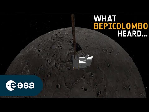 The sounds of BepiColombo’s sixth flight past Mercury - Video Kidibot