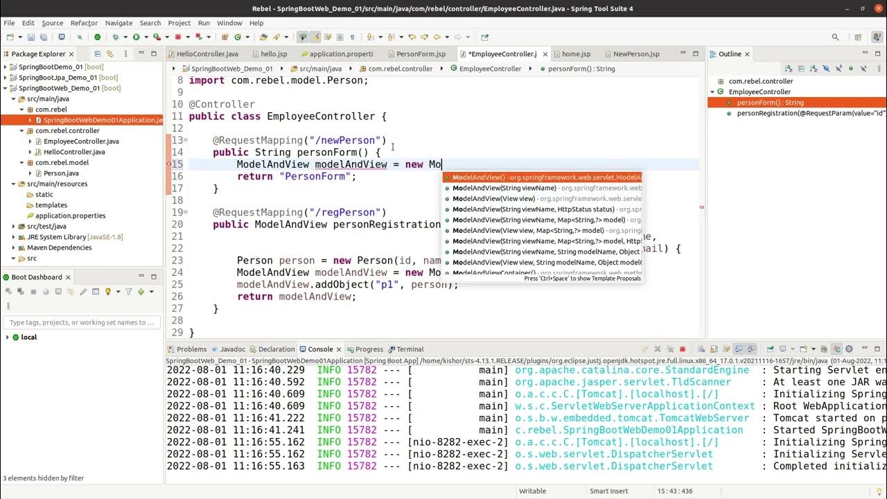 SpringBoot MVC 06 - YouTube