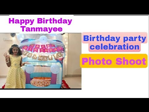 Tanmayee Birthday Pics | Photo Shoot - YouTube