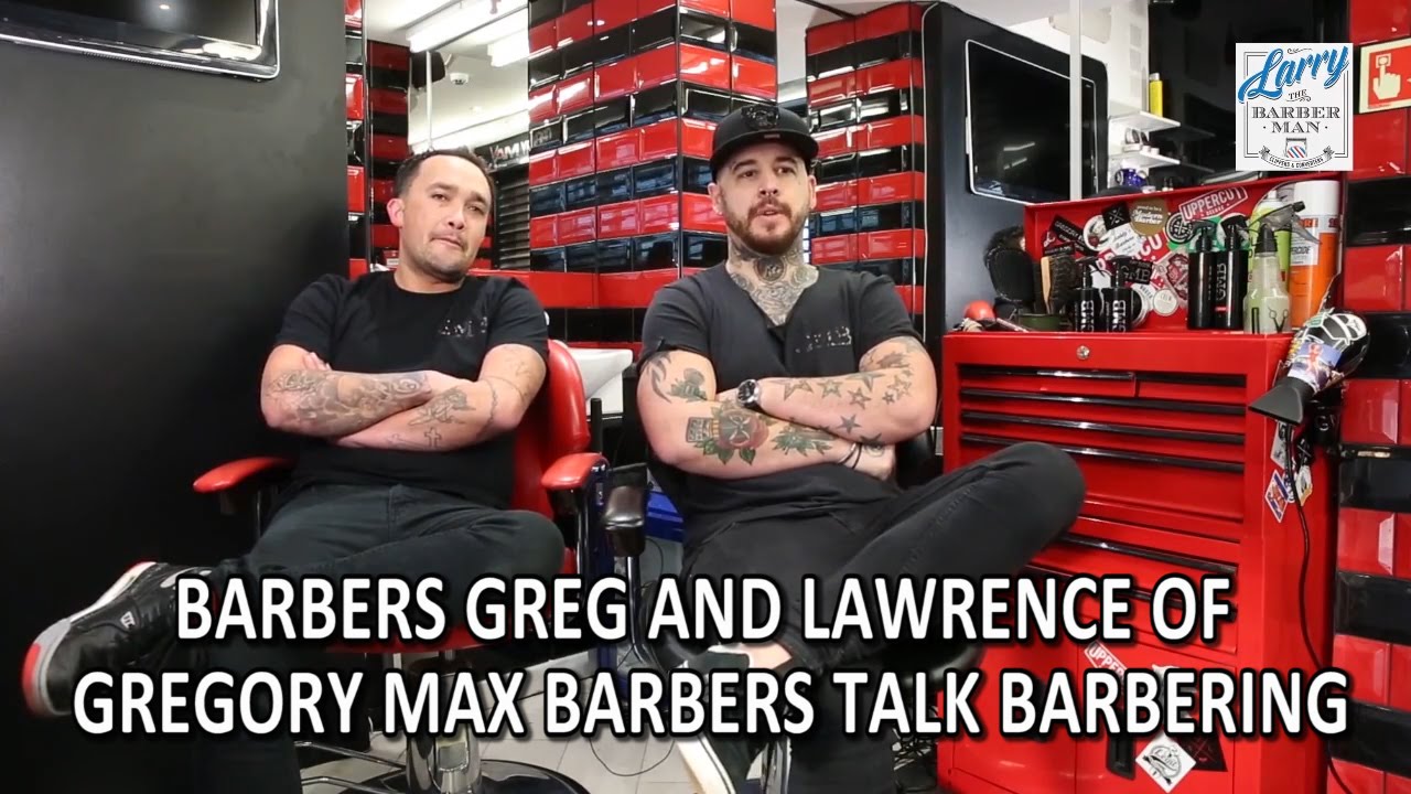 Barbers: Greg And Lawrence of Gregory Max Barbers talk Barbering - YouTube