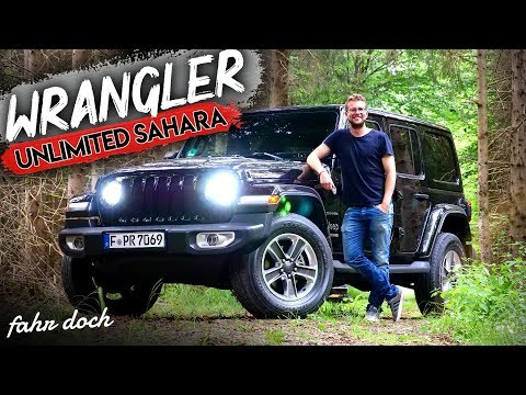 JEEP WRANGLER UNLIMITED SAHARA 2.2 CRD 2019 | Review und fahrbericht | Fahr doch