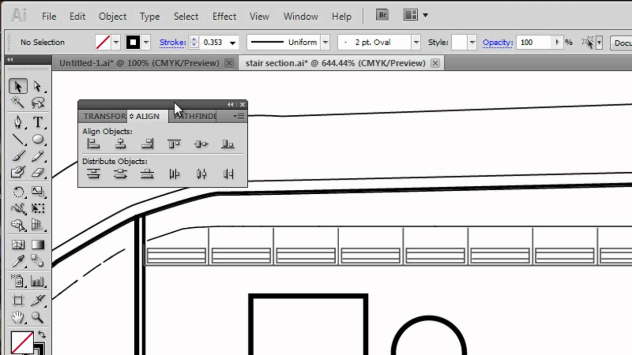 Video 16 Basic Transformations // Aligning Objects [Adobe Illustrator CS5] - YouTube