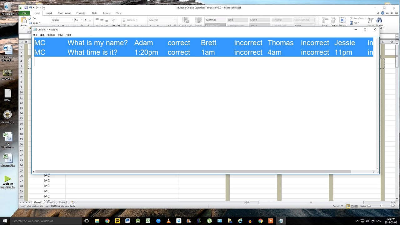 Excel To Notepad To Blackboard YouTube excel-to-notepad-to-blackboard-youtube