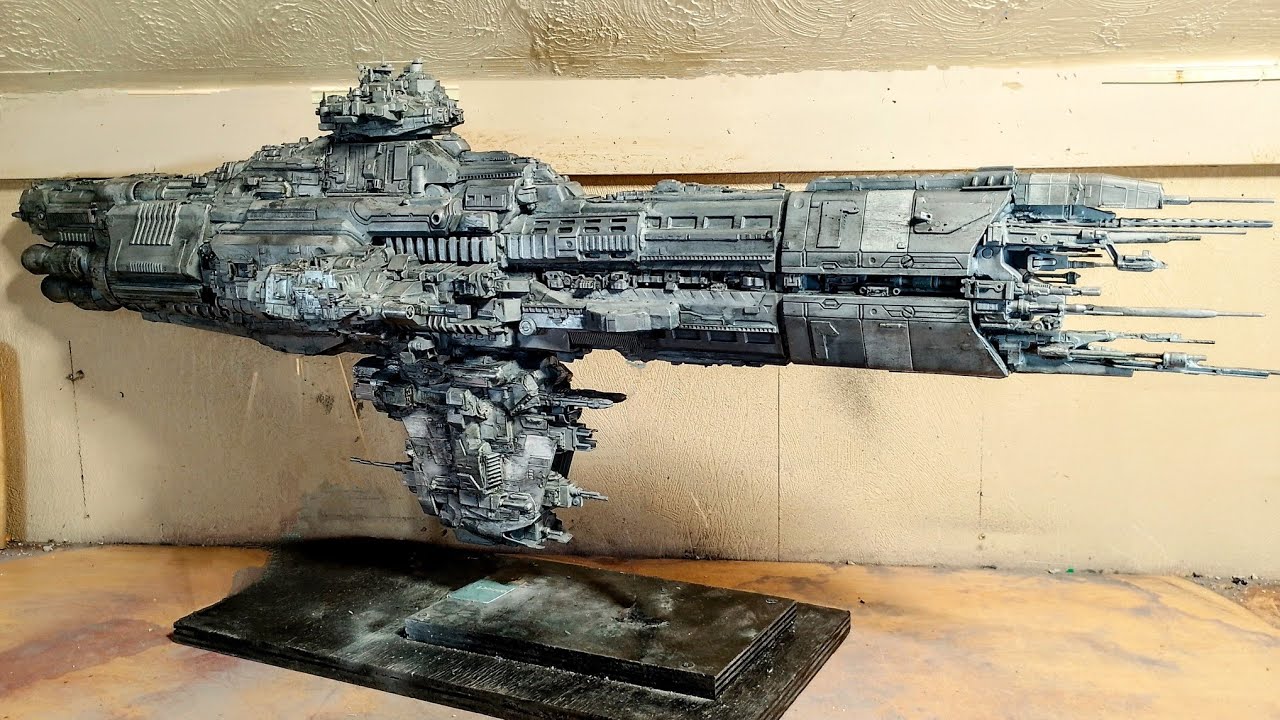 my scratch built starship projects late summer update - YouTube