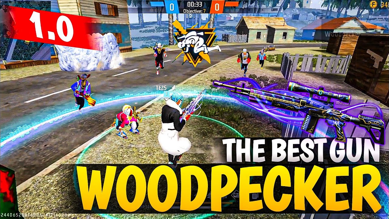 Woodpecker Is The Best Gun 1.0 - Garena Free Fire - YouTube