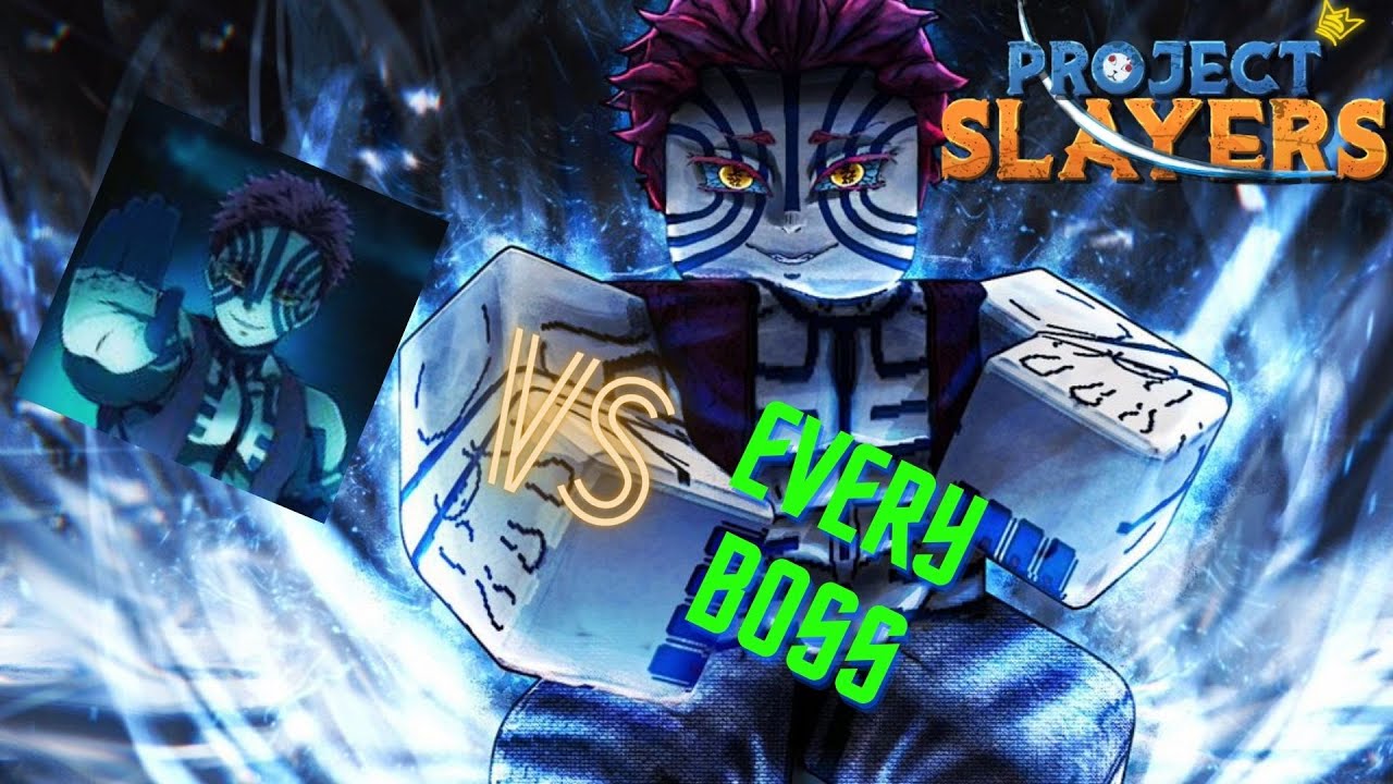 I KILLED EVERY BOSS AS AKAZA LAST EPISODE (Project slayers) - YouTube