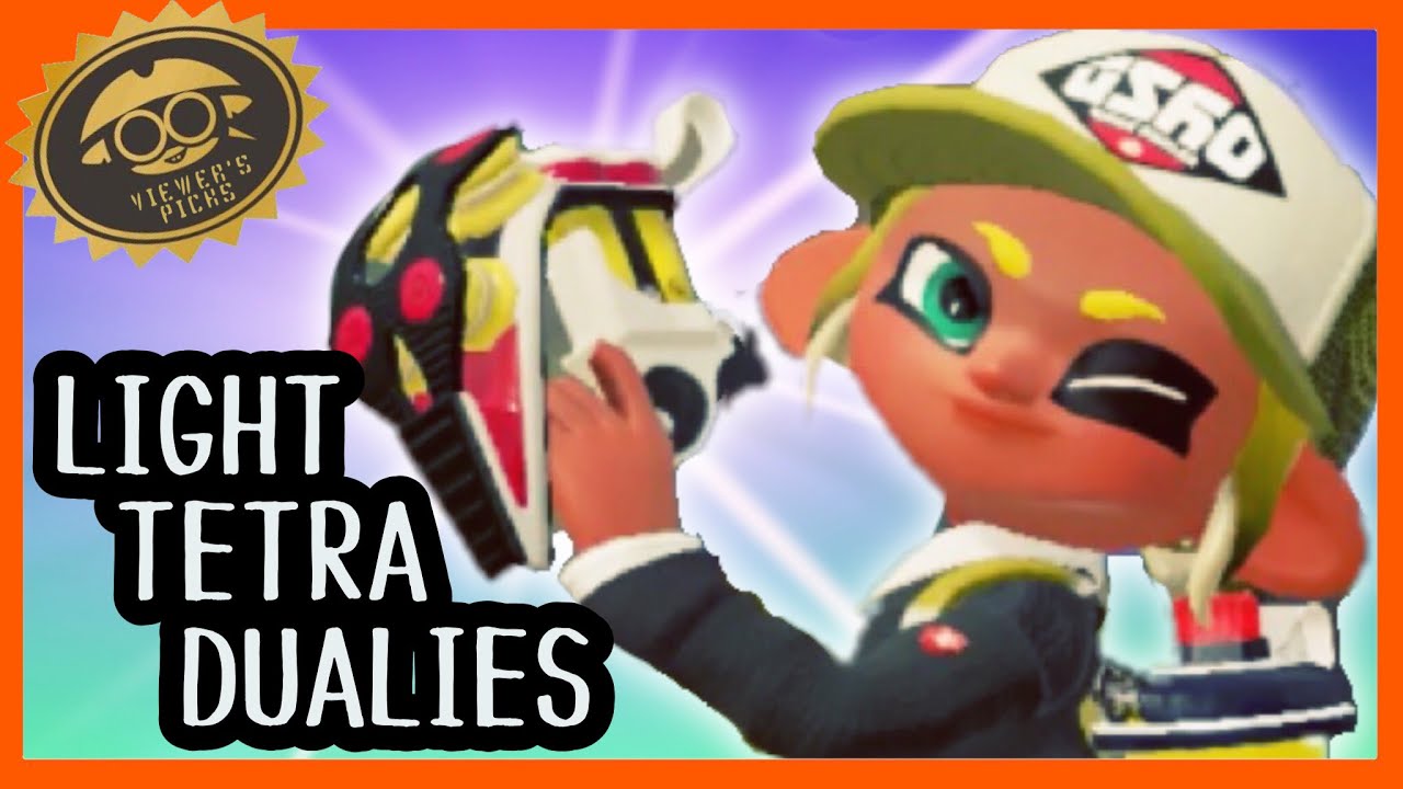 SHINING BRIGHT with the Light Tetra Dualies - Splatoon 2: Rank X - YouTube