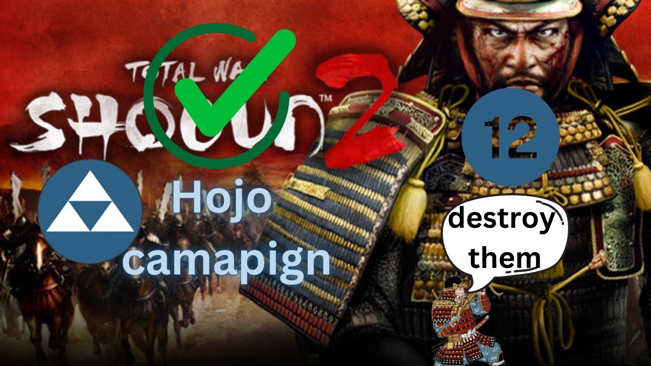 total war shogun 2 (2011) - grand campaign - hojo - part 12 - FIN - YouTube