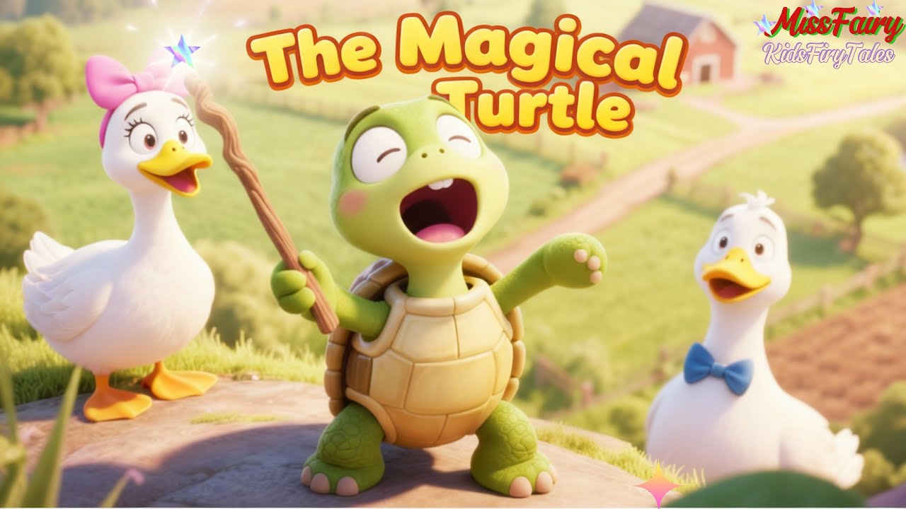🐢 Kiko the Turtle and the Magic Ducks | Fun Kids Story | Miss Fairy ...