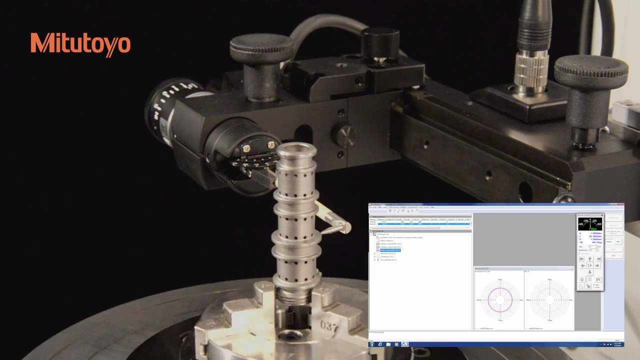 Mitutoyo Roundtest RA 2200 - YouTube