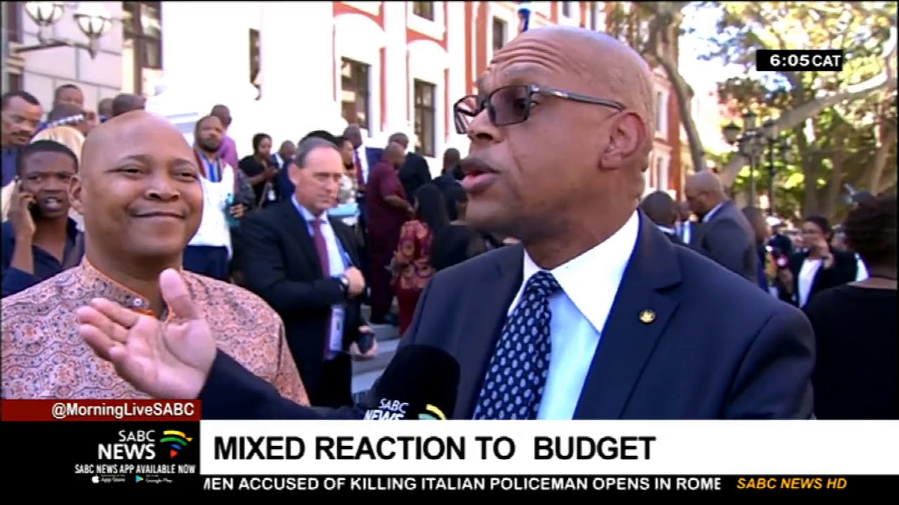 #BUDGET2020 | Mixed reaction to Mboweni's budget - YouTube