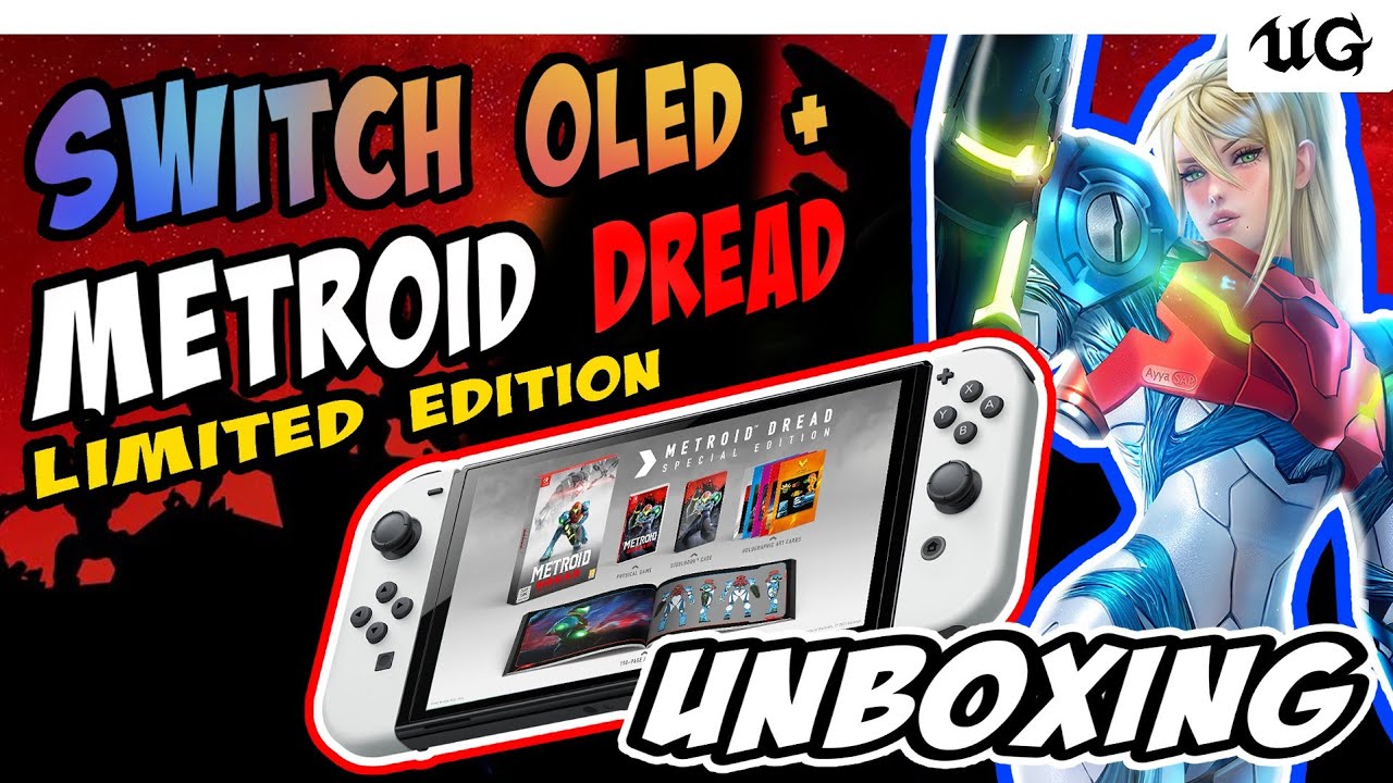 [UNBOXING] Switch Oled + Metroid Dread: limited edition - YouTube