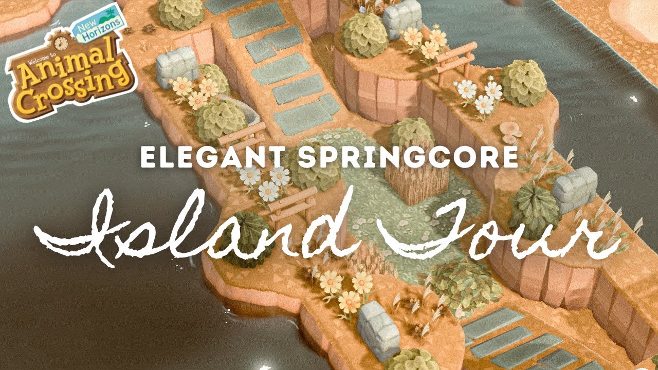 ELEGANT & WARM SPRINGCORE ISLAND TOUR | Animal Crossing New Horizons - YouTube
