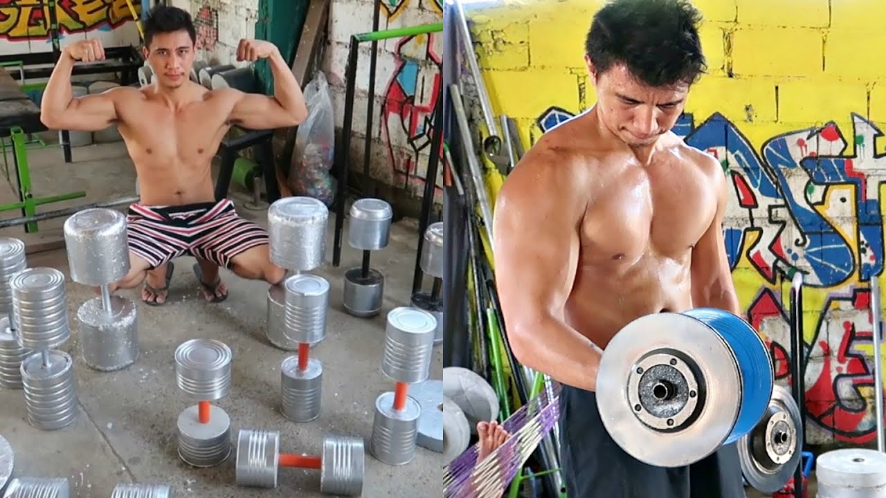 Epic Concrete Gym Workout Motivation - YouTube