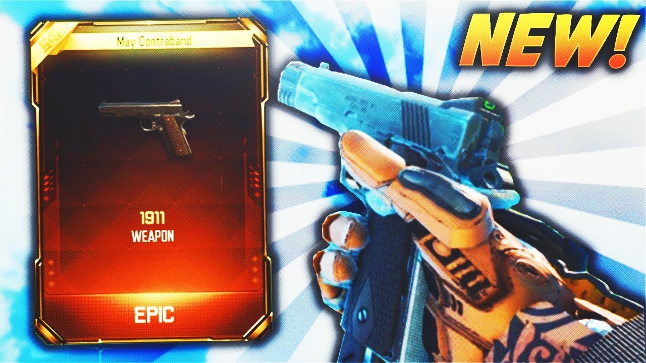Call of Duty BO3: THEY ADDED THE M1911 TO ZOMBIES - YouTube