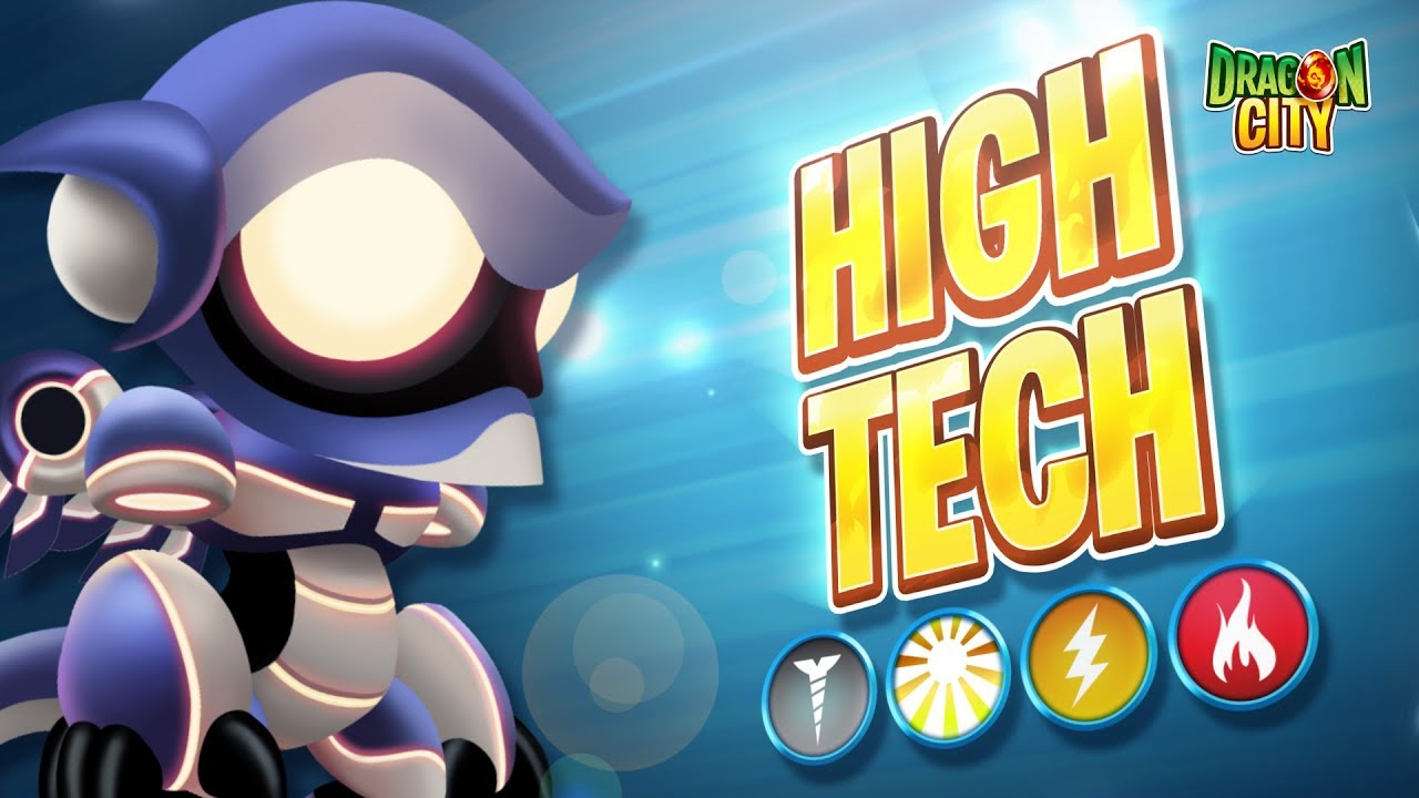 The High Tech Dragon!! Heroic Race: Galaxy - Dragon City - YouTube