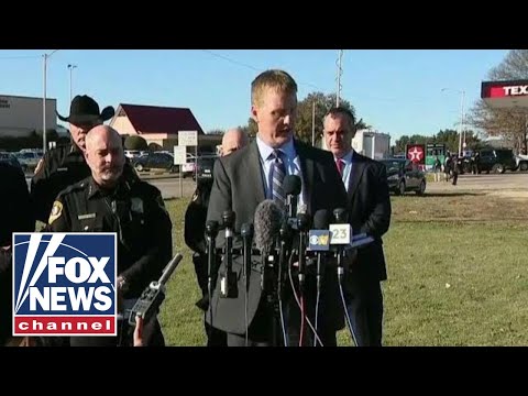 Texas police update on deadly Texas church shooting