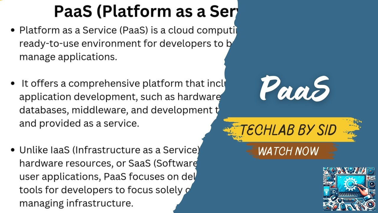 PaaS (Platform as a Service) | Key Terms, Advantages, Disadvantages ...