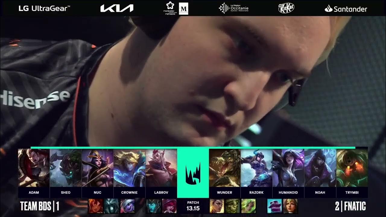 LEC 2023 LoL | Season Finals - Day 5 | BDS vs FNC (Game 4) - YouTube