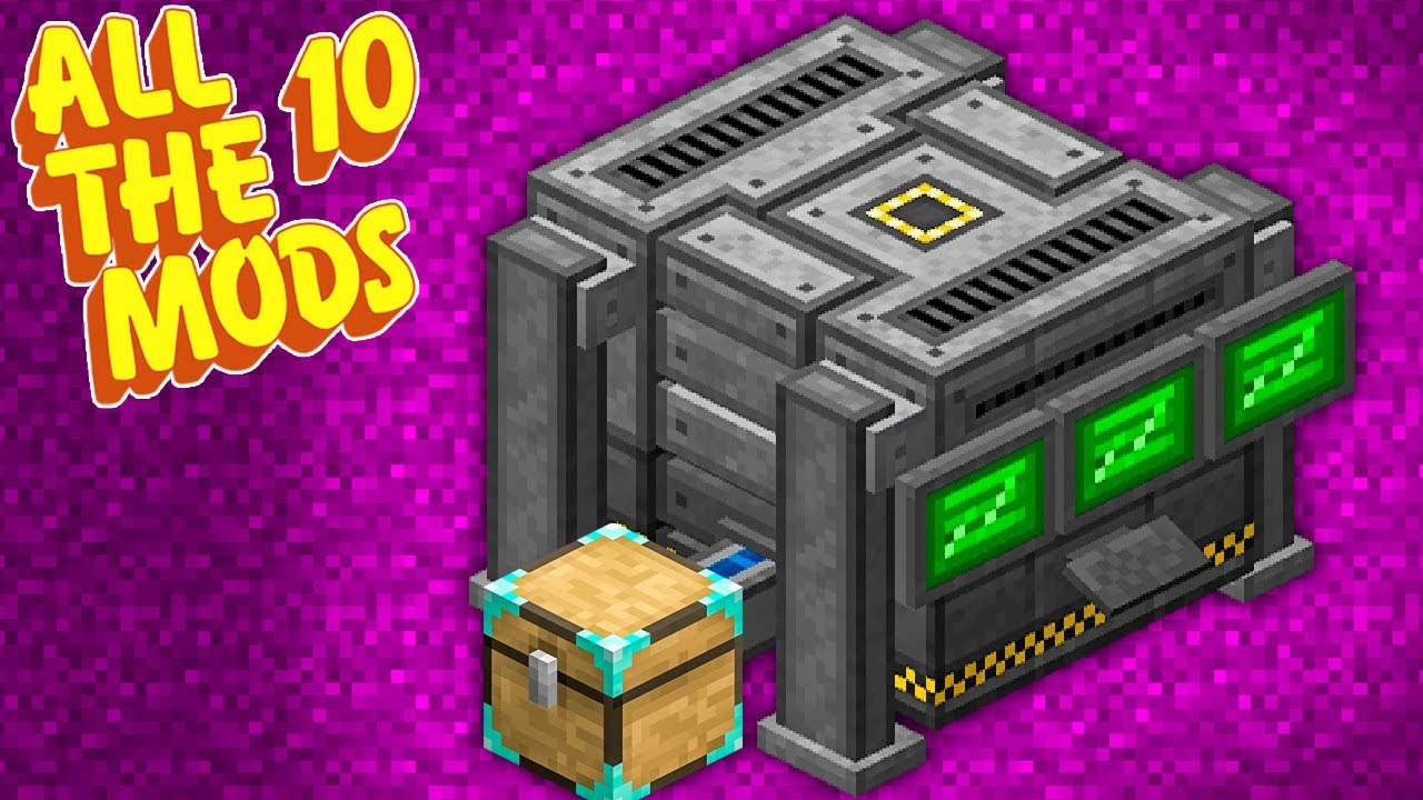 2X ORE PROCESSING & THE BEST MOB FARM! EP2 | Minecraft All The Mods 10 ...